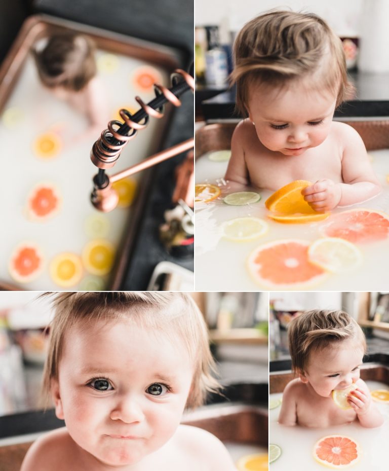 Baby Milestone Sessions | In-Home Photography - MB Bryant Images